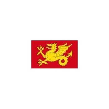 The Kingdom of Wessex Anglo Saxon Flag 150cm x 90cm: Amazon.co.uk ...
