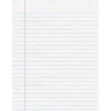 HELLOPERFECT One-Side Ruled Project Paper (Pack of 100 Sheets) : Amazon ...