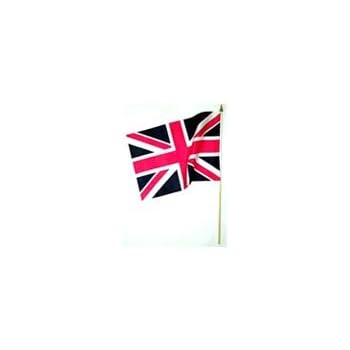 Union Jack Handheld Waving Flag - Pack of 6: Amazon.co.uk: Toys & Games