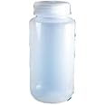 Polylab Polypropylene Wide Mouth Reagent Bottles, 500ml, White - Pack ...