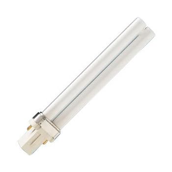 Philips 9 Watt 827 PL Lamp Light Bulb, PL-S 2 Pin: Amazon.co.uk ...