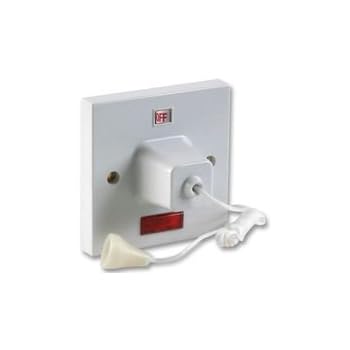 45 Amp Pull Cord Switch Double Pole with Neon: Amazon.co.uk: Lighting
