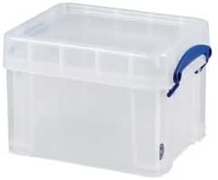 Really Useful Box 3 litre Clear - CD / DVD STORAGE: Amazon.co.uk ...