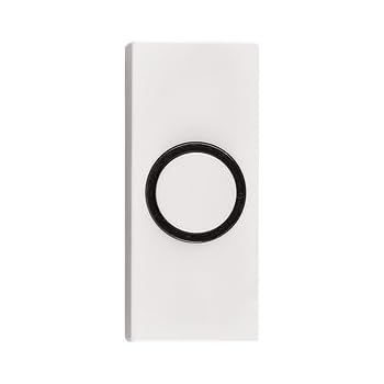 Friedland D534W 'Lightspot' Wired Illuminated Bell Push - White: Amazon ...