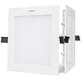 Buy Philips 15-Watt Square Duraslim Recessed Metal Downlighter Ceiling ...