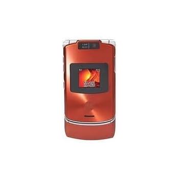 Motorola RAZR V3xx - Teléfono móvil libre, color naranja: Amazon.es ...