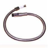 Commercial pre rinse spray hose 3ft long flexible stainless hose ...
