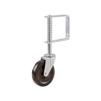 100MM Spring Loaded Non Marking Swivel Gate Jockey Wheel: Amazon.co.uk ...