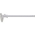 Mitutoyo 530-124 Vernier Caliper, Stainless Steel, 0-300mm Range, -0.04mm Accuracy, 0.02mm ...