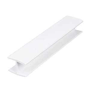 PVC kitchen kickboard connector colour: white gloss 100mm: Amazon.co.uk ...