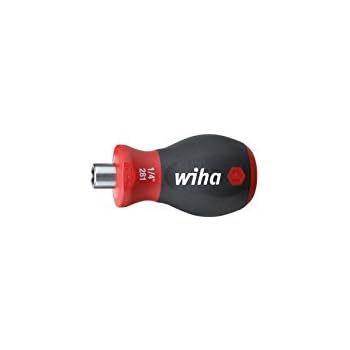 Wiha Bithalter Stubby 281-01 / Schraubendreher mit Bitaufnahme / Bitgriff magnetisch / 57 mm / 1 ...