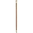 Lifestyle helpmate Wooden Walking Stick Sheesham Wood with Brass Handle ...