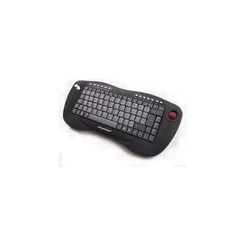 Toughball 2 - 2.4GHZ Wireless Keyboard with Optical Trackball: Amazon ...
