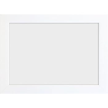 15x10"/38x25cm Modern 721 White Photo Frame With Glass: Amazon.co.uk ...