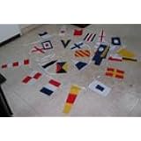 12.6m 40 flag Nautical Alphabet & Letters Bunting : Amazon.co.uk ...