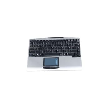 Keysonic Compact Wireless Keyboard with Integrated Touch Pad (2.4Ghz ...
