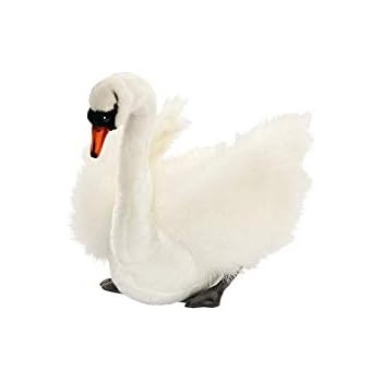 Plush Soft Toy White Swan by Hansa. 29cm.: Amazon.co.uk: Toys & Games