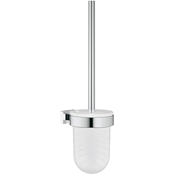GROHE 40374001 Essentials Toilet Brush Holder Silver: Amazon.co.uk: DIY ...