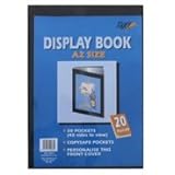 Tiger A3 black display book 40 pocket presentation folio: Amazon.co.uk ...
