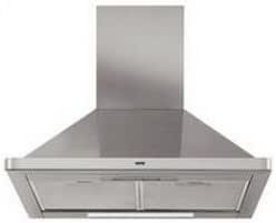 Ignis AKS 637 IX Stainless Steel Cooker Hood : Amazon.co.uk: Large ...