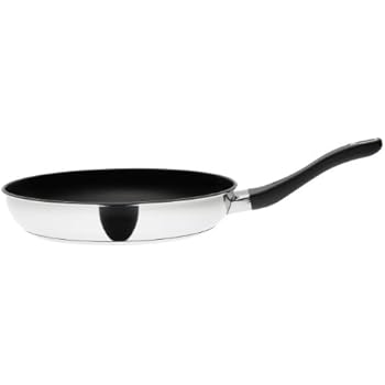 Prestige Cookware Stainless Steel 24 cm Frying Pan - Silver: Amazon.co ...