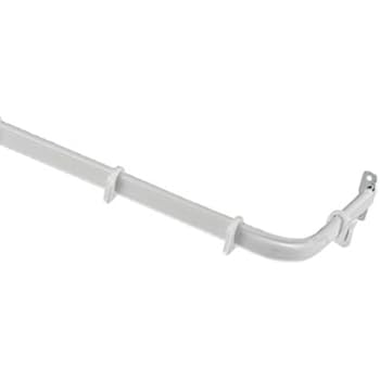 PELMET TRACK - 5m Flexible Standard & Bay Window Curtain VALANCE Track ...