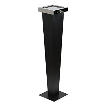 Floor Standing Ashtray Portable Stand Indoor Outdoor with Spin Top Lid ...