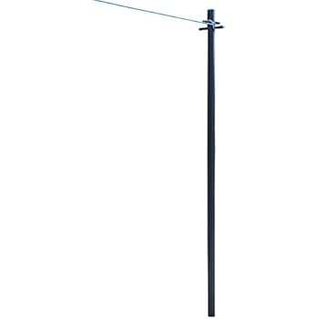 JVL Clothes Pole Post with Washing Line and Ground Socket, Heavy Duty ...
