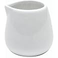Chef-Hub White Ceramic Mini Milk Jug, Milk Creamer Pitcher Sauce, Syrup ...