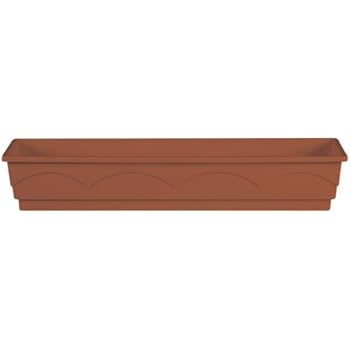 Emsa 501839 LAGO Window Box AC 100 x 22 x 18 cm terracotta: Amazon.co ...