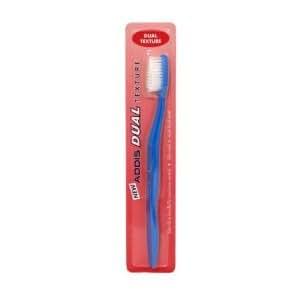 Addis Toothbrush Dual Texture To Remove Plague & Stimulate The Gums ...