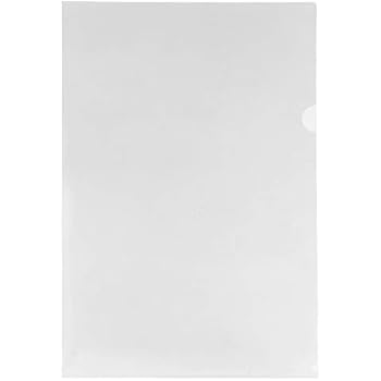 20 x Portrait A1 Glass Clear Plastic Wallets Strong Art Poly Punched ...