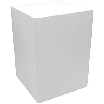 Socle pour socle statues figurines» = «taille xL 25 x 25 x 35 cm (blanc ...