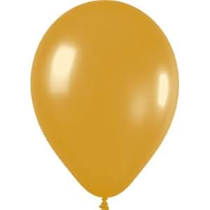 25 x 12 inch Gold Metallic Wedding Balloons: Amazon.co.uk: Toys & Games