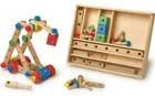 Wooden Construction Set : Amazon.co.uk: Toys & Games