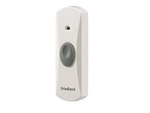 Friedland Evo Wireless Slimline White Bell Push D512: Amazon.co.uk: DIY ...