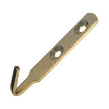 2 PACK HEAVY DUTY PICTURE J HOOKS 2 HOLE EB: Amazon.co.uk: DIY & Tools