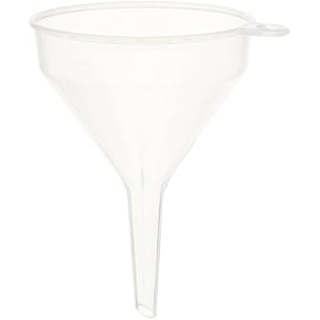 14cm Clear Plastic Funnel: Amazon.co.uk: Kitchen & Home