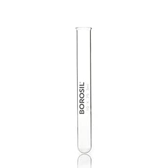 Borosil 9820U19 3.3 Borosilicate Glass Borosil Test Tubes, 170 Ml ...