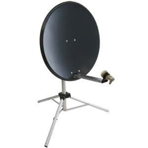 Systemsat 80cm Portable Satellite Dish Kit with Tripod: Amazon.co.uk ...
