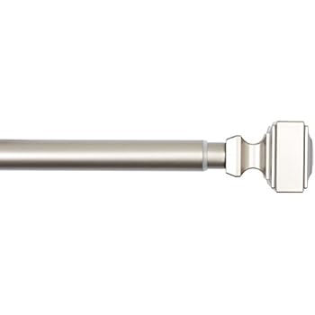 Door Curtain Pole - Bronze Rising Portiere Rod 42 (106cm) Long by ...