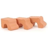 Apta Ltd Terracotta Pot Feet Set of 3 : Amazon.co.uk: Garden