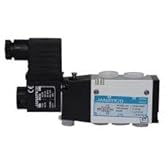 SOLTAIREJACO Janatics Solenoid Valve 1/4" | 5 Port 2 Positions Single ...