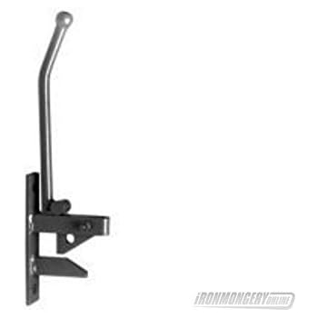 Hunting Type Self Locking Auto Gate Catch - Galvanised: Amazon.co.uk ...