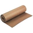 600mm x 225m Heavy Duty Brown Kraft Paper Roll 88gsm : Amazon.co.uk ...
