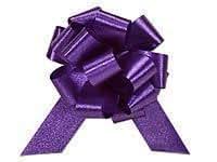 Pull Bows - 10 Purple pull bows - great for pew bows, cars and gift ...