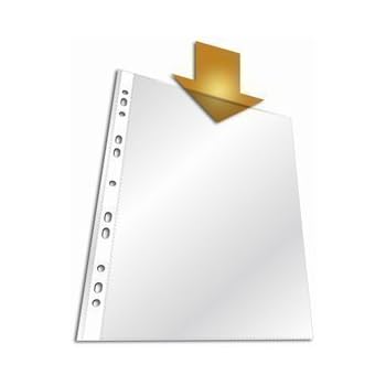 A4 Strong Plastic Poly Pockets Wallet Sleeves Top Opening Clear Finish ...