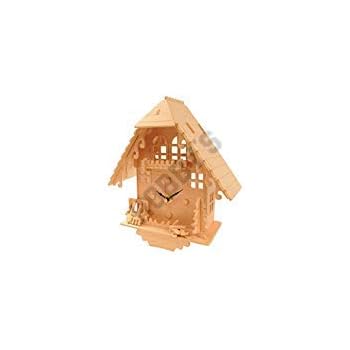 Cuckoo Clock: Wood Craft Assembly Wooden Construction Clock Kit: Amazon ...