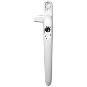 Securistyle Virage CB21WHR Cockspur Window Handle (White) - Right, 21mm ...