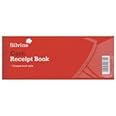 Silvine Receipt Book Counterfoil Chequebook-format 40 Receipts 76x203mm ...